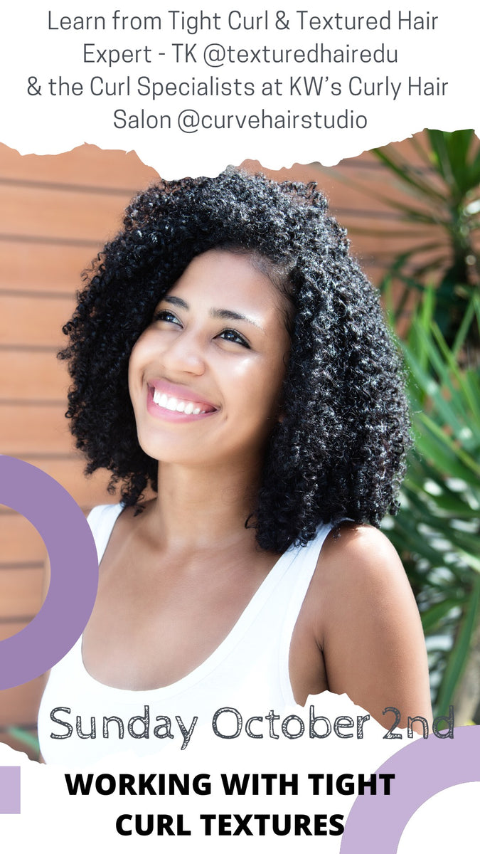 Working with Tight Curl Textures Class – Curl Boutique